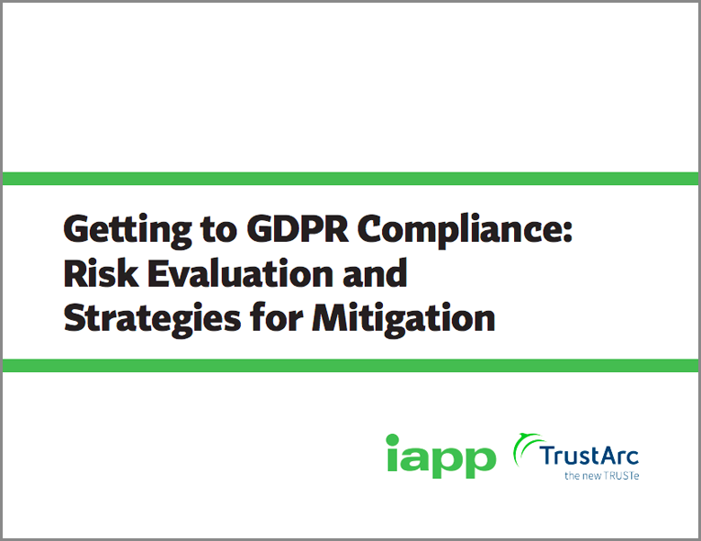 Getting to GDPR Compliance: Risk Evaluation and Strategies for Mitigation